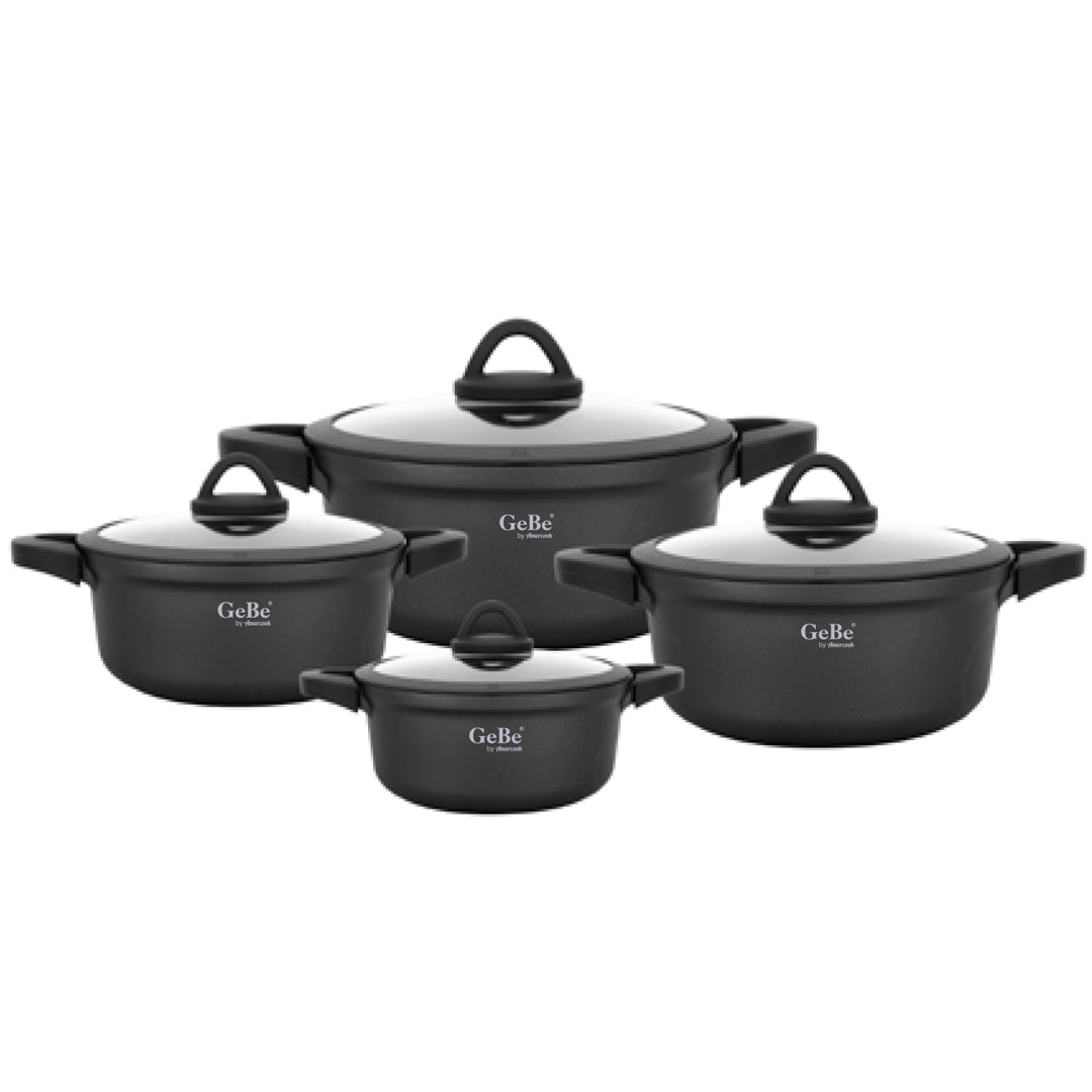 Venus 4-Pots Cookware Set(20/24/28/32cm) – Squares lb