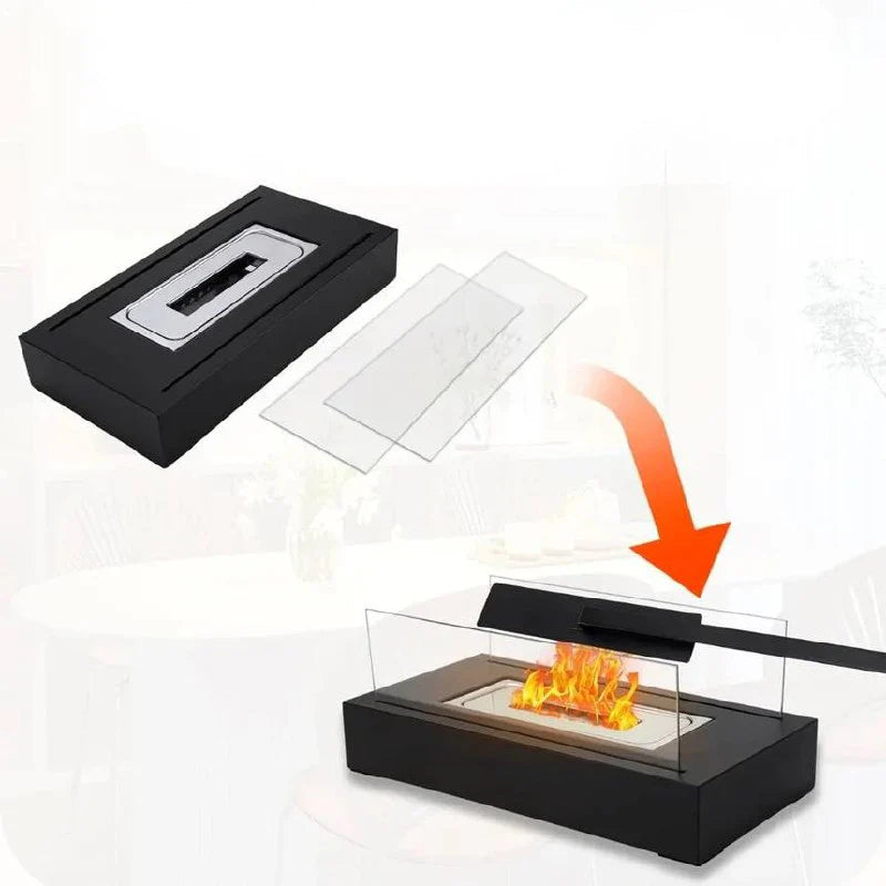 Portable Fireplace – Squares lb